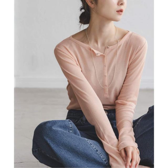 ノーブル（Noble）/《26SS先行予約》シアーテレコヘンリーネックプルオーバー