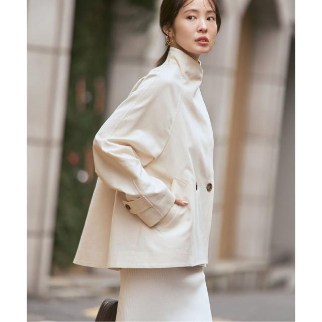 ノーブル（Noble）/《26SS先行予約》コットンダブルクロススタンドショートコート