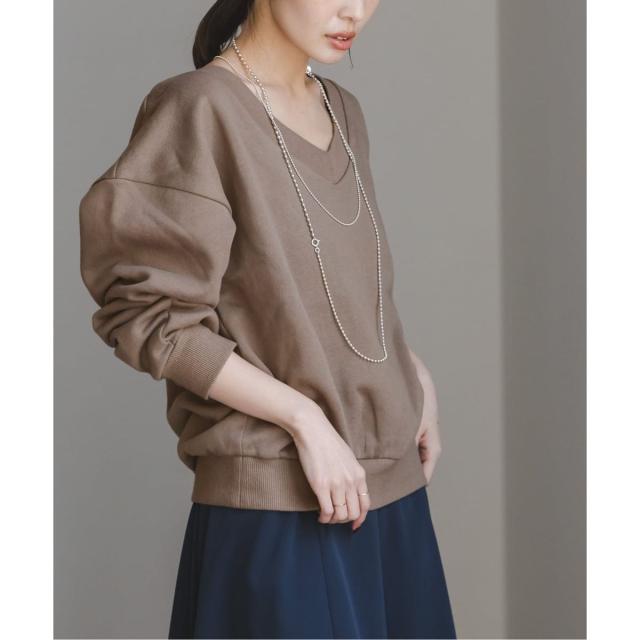ノーブル（Noble）/《26SS先行予約》Vネックオーバースウェット