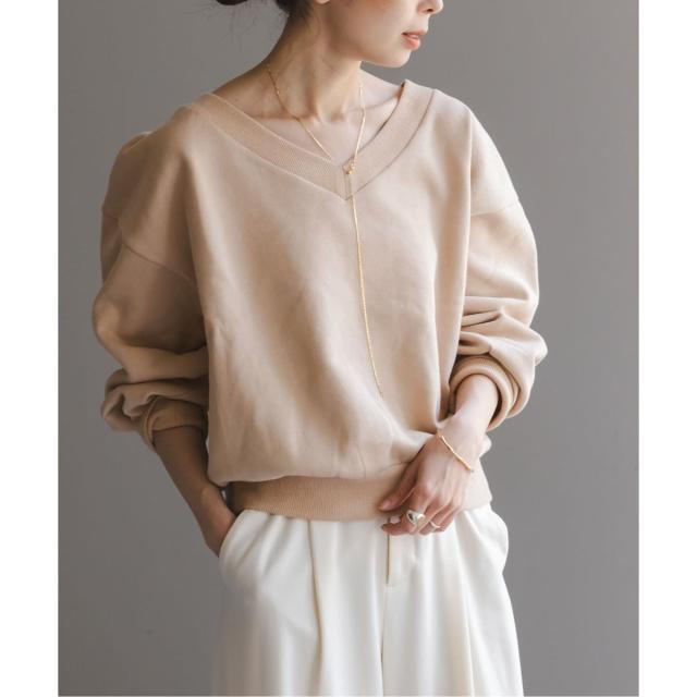 ノーブル（Noble）/《26SS先行予約》Vネックオーバースウェット