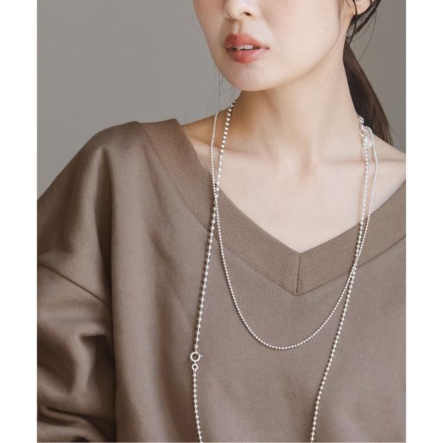 ノーブル（Noble）/《26SS先行予約》Vネックオーバースウェット