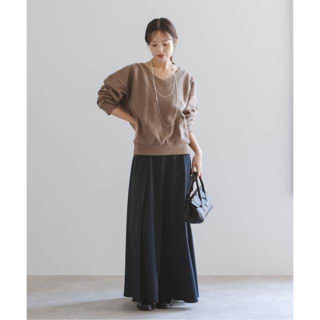 ノーブル（Noble）/《26SS先行予約》Vネックオーバースウェット