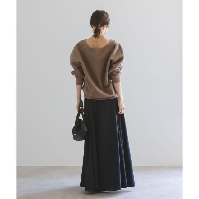 ノーブル（Noble）/《26SS先行予約》Vネックオーバースウェット