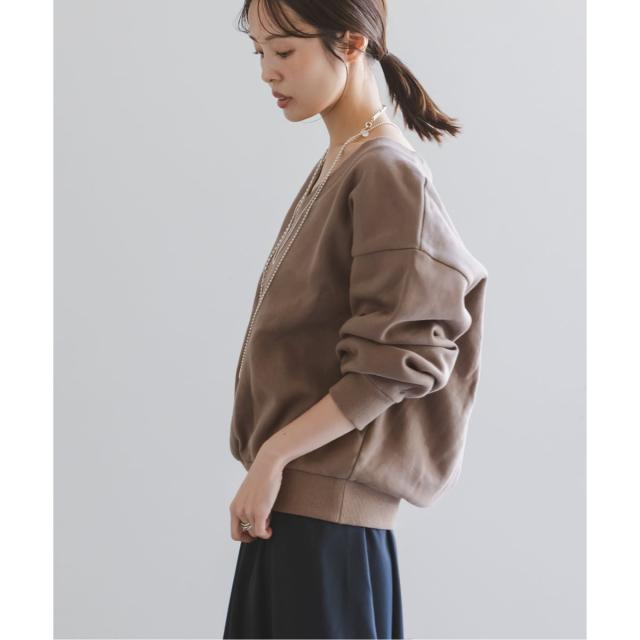 ノーブル（Noble）/《26SS先行予約》Vネックオーバースウェット