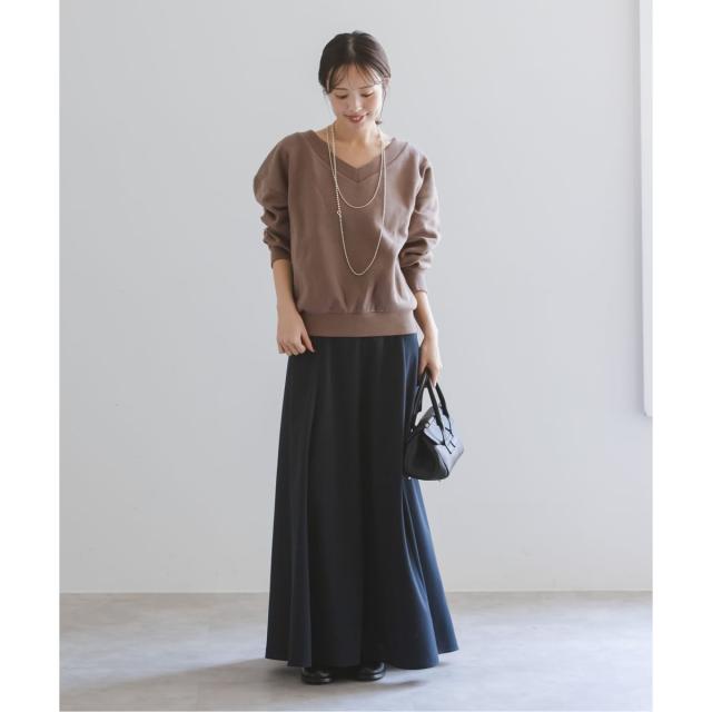 ノーブル（Noble）/《26SS先行予約》Vネックオーバースウェット