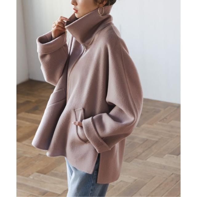 ノーブル（Noble）/《追加》キャメルミックスリバージップコート