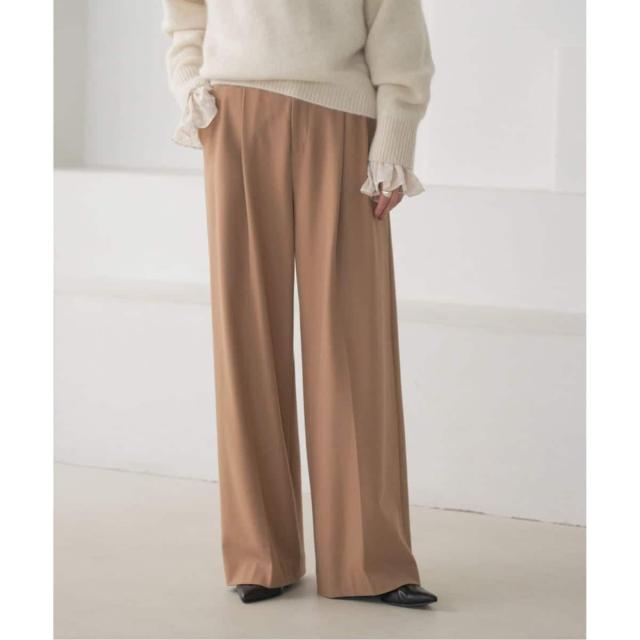 ノーブル（Noble）/《追加・WEB限定カラー》TRツイル裏起毛スラックスパンツ2