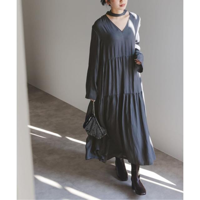 ノーブル（Noble）/ティアードボウタイワンピース