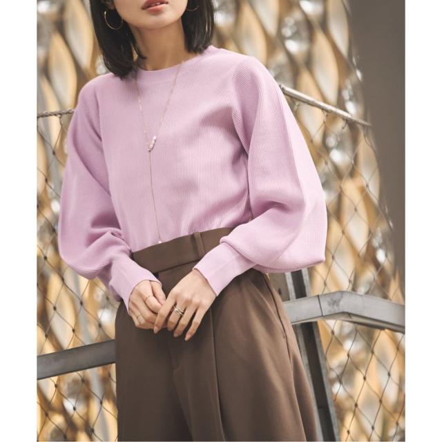 【NEW】ノーブル（Noble）/バルーンスリーブニット