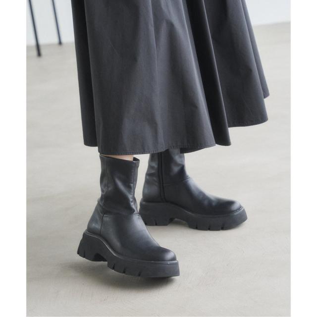 ルタロン（LE TALON）/《WEB+高輪店限定/追加2》6cmボリュームソールフィットショートブーツ