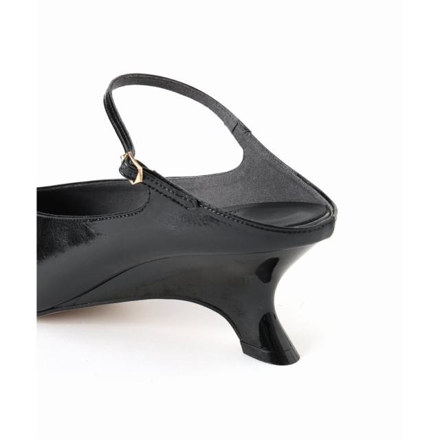 ルタロン（LE TALON）/《追加》GRISE6cmピープトゥストラップミュール