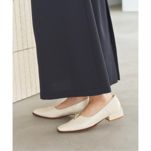 ルタロン（LE TALON）/《追加3》2．5cmスクエアスリットソフトフラット