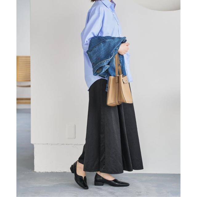 ルタロン（LE TALON）/《追加3》2．5cmスクエアスリットソフトフラット