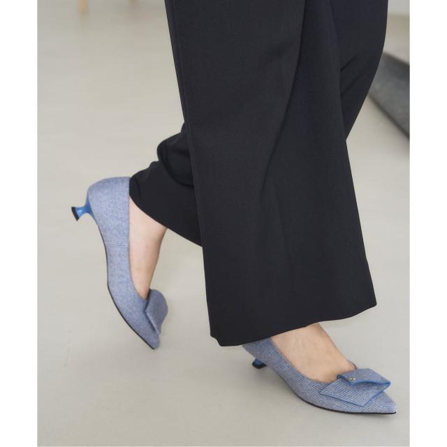 ルタロン（LE TALON）/《追加》3．5cmポインテッドLモチーフパンプス