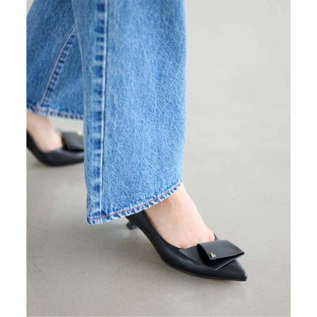 ルタロン（LE TALON）/《追加》3．5cmポインテッドLモチーフパンプス