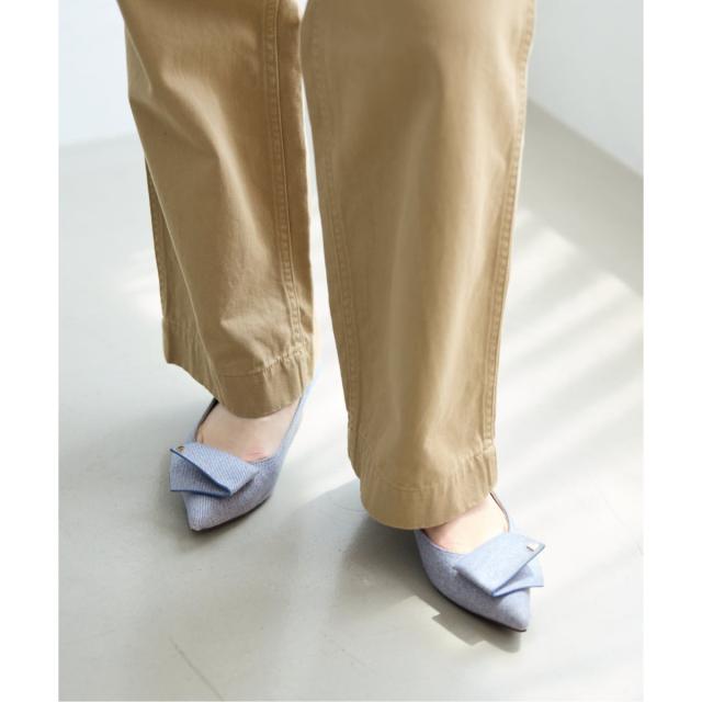 ルタロン（LE TALON）/《追加》3．5cmポインテッドLモチーフパンプス