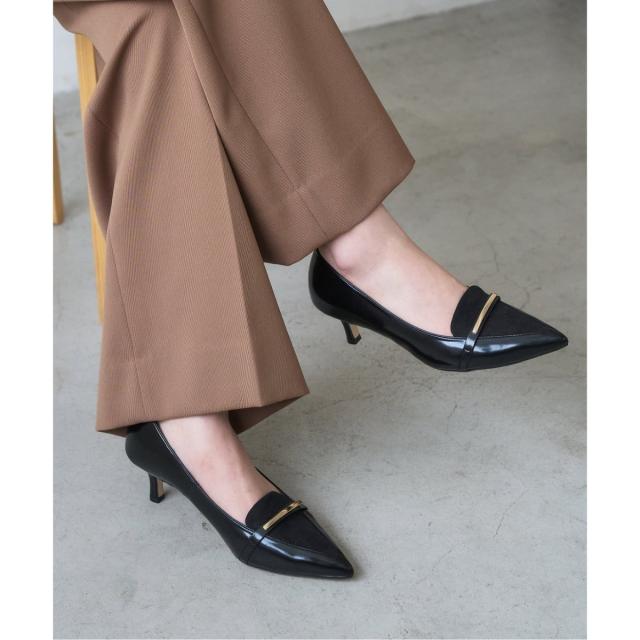 ルタロン（LE TALON）/5cmポインテッドローファーパンプス