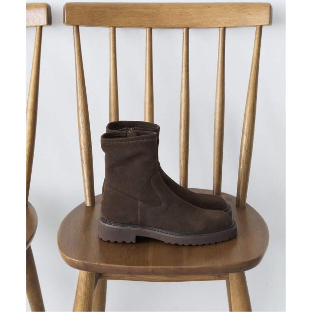 ルタロン（LE TALON）/《追加予約6》3．5cmトラックソールフィットショートブーツ