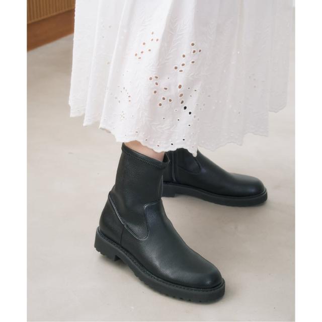 ルタロン（LE TALON）/《追加予約6》3．5cmトラックソールフィットショートブーツ