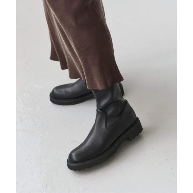 ルタロン（LE TALON）/《追加予約6》3．5cmトラックソールフィットショートブーツ