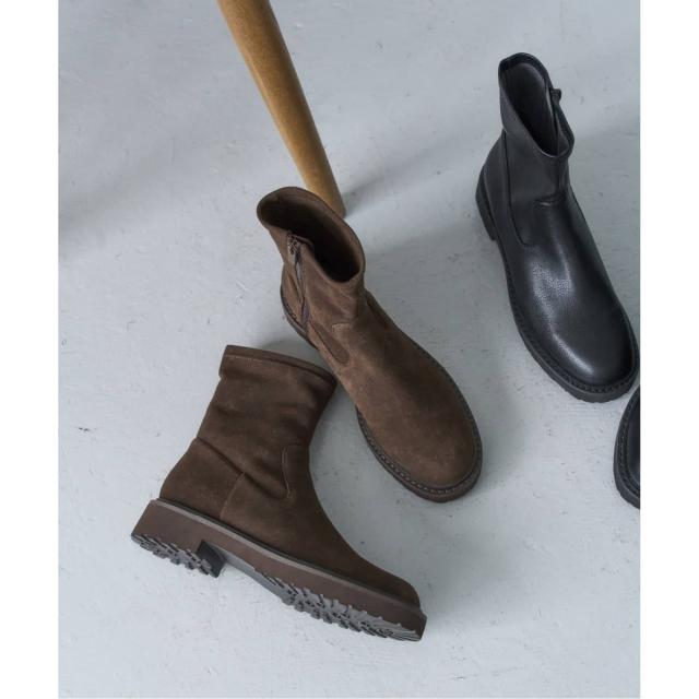 ルタロン（LE TALON）/《追加予約6》3．5cmトラックソールフィットショートブーツ