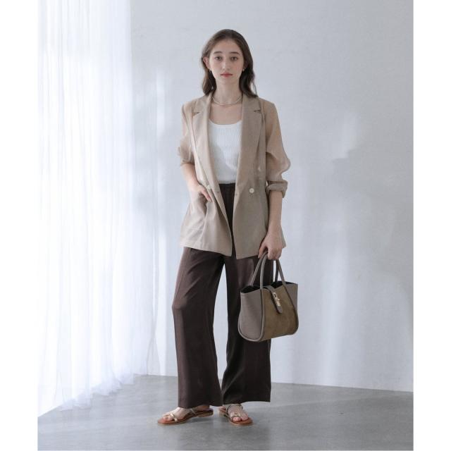 ラ トータリテ（La TOTALITE）/《追加》【洗える】ウォッシャブルシアージャケット