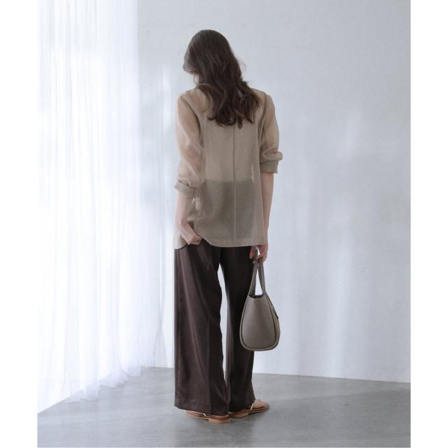 ラ トータリテ（La TOTALITE）/《追加》【洗える】ウォッシャブルシアージャケット