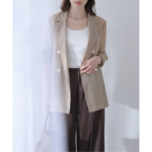 ラ トータリテ（La TOTALITE）/《追加》【洗える】ウォッシャブルシアージャケット