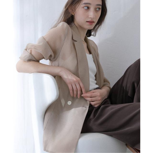 ラ トータリテ（La TOTALITE）/《追加》【洗える】ウォッシャブルシアージャケット