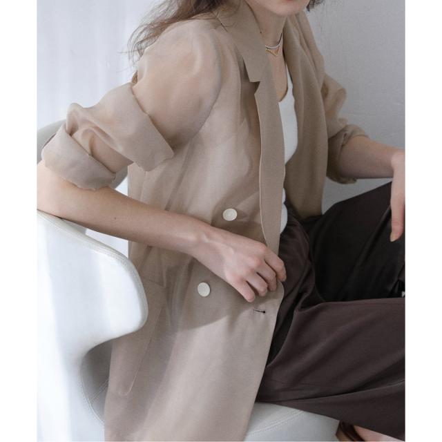 ラ トータリテ（La TOTALITE）/《追加》【洗える】ウォッシャブルシアージャケット