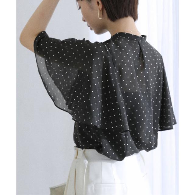 ラ トータリテ（La TOTALITE）/《WEB限定》【洗える】ケープスリーブシャツ