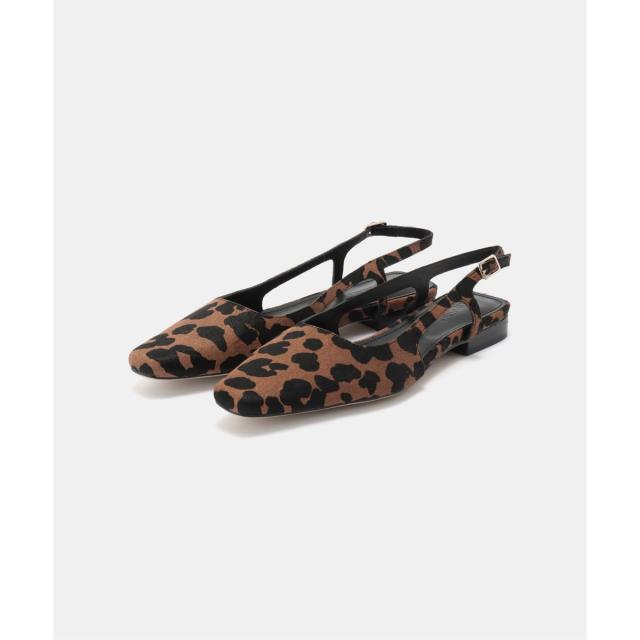 ラ トータリテ（La TOTALITE）/MOLLINI /モリーニ エナメルスリングバック レオパード