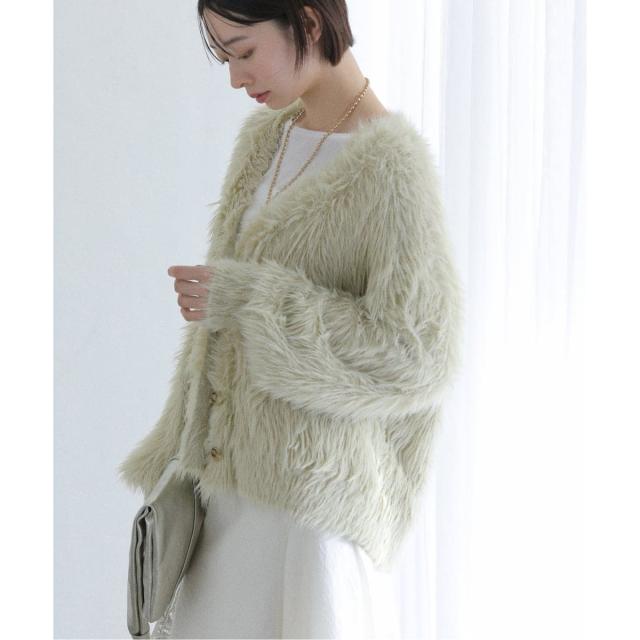 ラ トータリテ（La TOTALITE）/【洗える】フェザーヤーンカーディガン