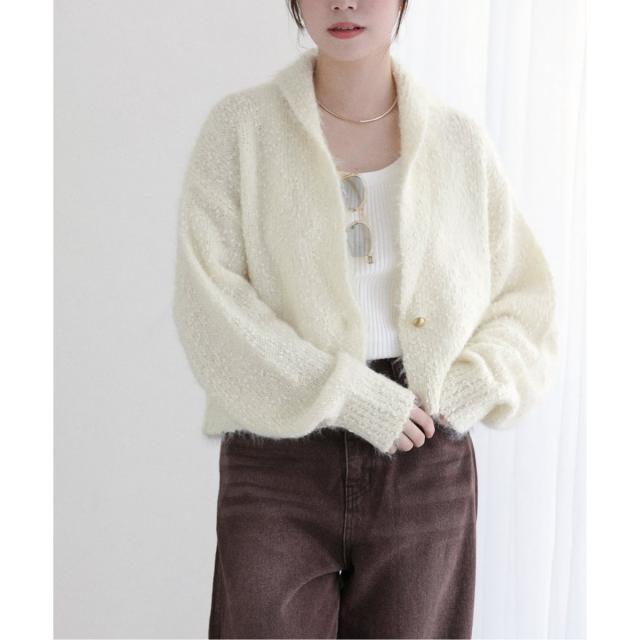 ラ トータリテ（La TOTALITE）/【洗える】ポップヤーンボレロカーディガン