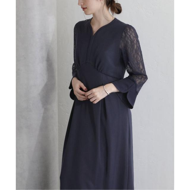 ラ トータリテ（La TOTALITE）/レーススリーブワンピース