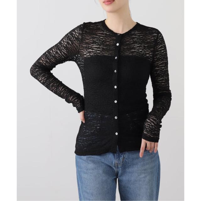 ラ トータリテ（La TOTALITE）/【洗える】2WAYストレッチレースカットソー