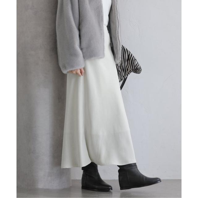 ラ トータリテ（La TOTALITE）/【洗える】フィブリルサテンマーメイドスカート