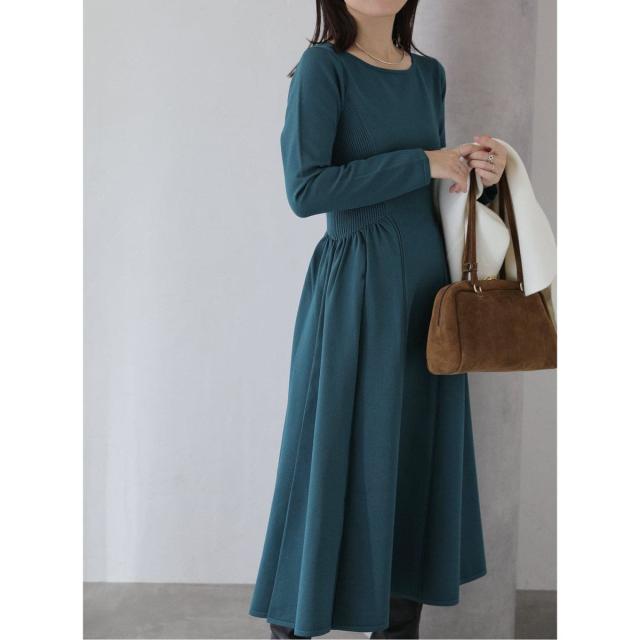 ラ トータリテ（La TOTALITE）/フィットフレアニットワンピース