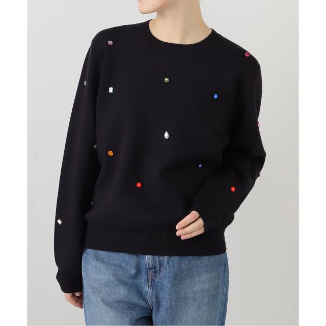 ラ トータリテ（La TOTALITE）/【洗える】TORRAZZO DONNA/トラッゾドンナ ジュエリーニットトップス