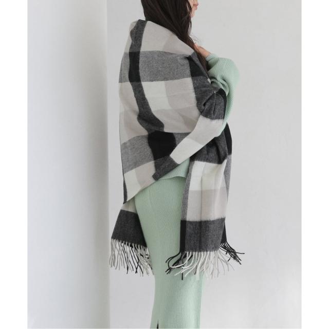 ラ トータリテ（La TOTALITE）/TWEEDMILL/ツイードミル ウール チェックストール 70*190cm