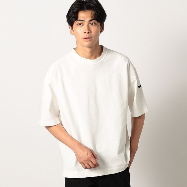 グランドパーク（Grand PARK）/日本製 デラヴェ天竺切り替えTシャツ