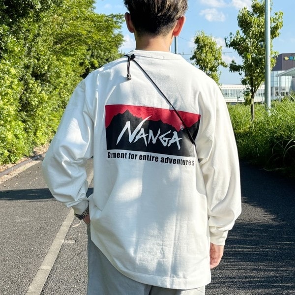 グランドパーク（Grand PARK）/NANGA ×Grand PARK/ナンガ×グランドパーク別注バックプリントロングスリーブTシャツ
