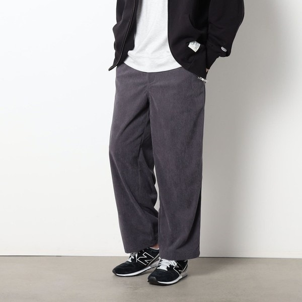 グランドパーク（Grand PARK）/BROOKLYN OVERALL＜ブルックリンオーバーオール＞ポリコールワイドパンツ