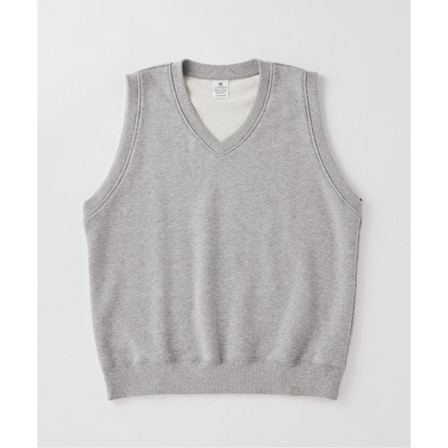 エディフィス（EDIFICE）/【LOOPWHEELER for LOWERCASE】ライトツリウラケ Vネックベスト