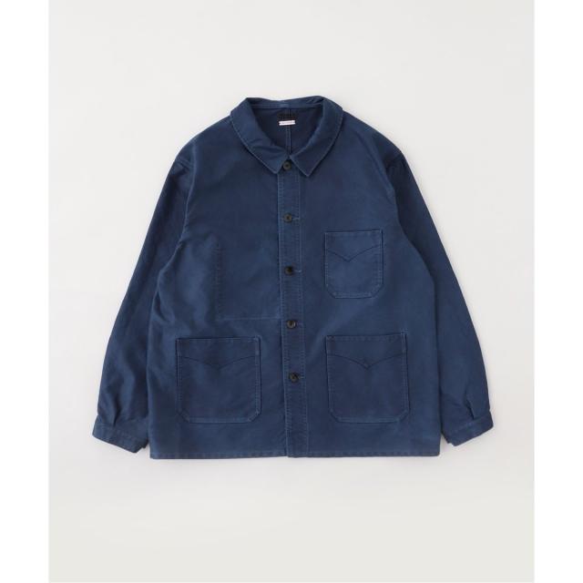 エディフィス（EDIFICE）/Letiquette × ETS．MATERIAUX フレンチワーク ジャケット (インディゴ)