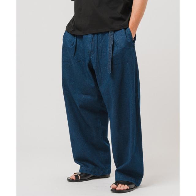 エディフィス（EDIFICE）/LE JEAN(ルジーン) デニム ベルテッド トラウザー