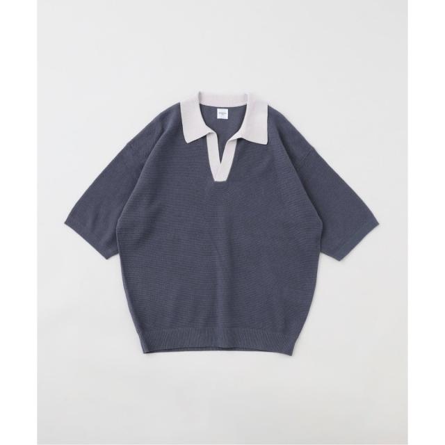 エディフィス（EDIFICE）/メッシュ ハーフスリーブ スキッパー