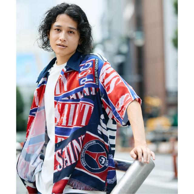 エディフィス（EDIFICE）/【Paris Saint−Germain / パリ・サン＝ジェルマン】 VINTAGE SCARF