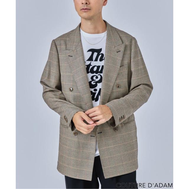 エディフィス（EDIFICE）/COUTURE D’ADAM (クチュール ド アダム) Scotish check ジャケット(ダ