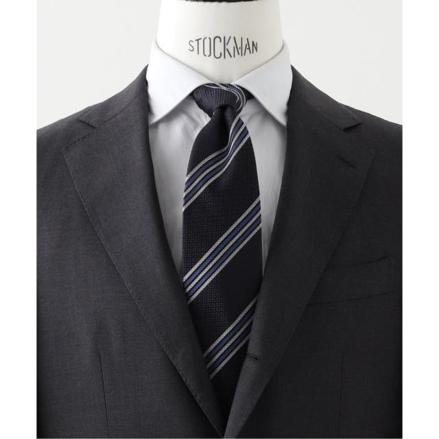 エディフィス（EDIFICE）/Holliday & Brown(ホリデー & ブラウン)  ダブル ストライプ タイ